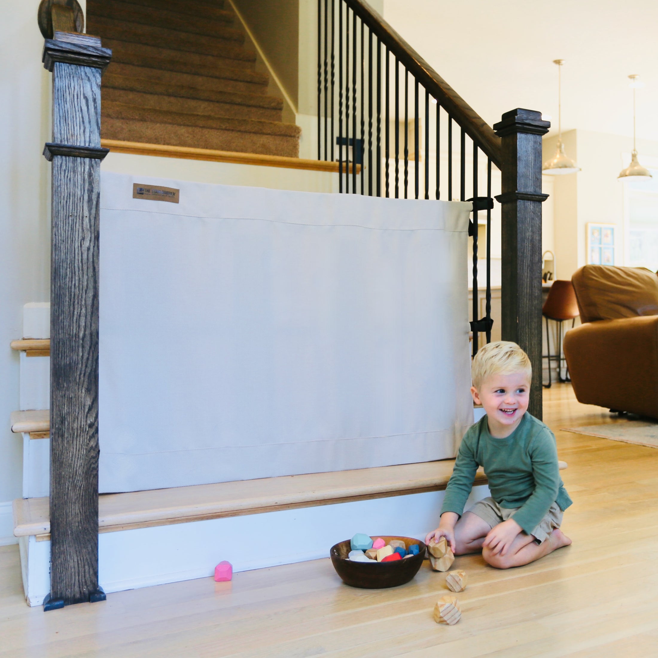 The Stair Barrier Difference - Learn About Our Staircase Safety Barrier ...